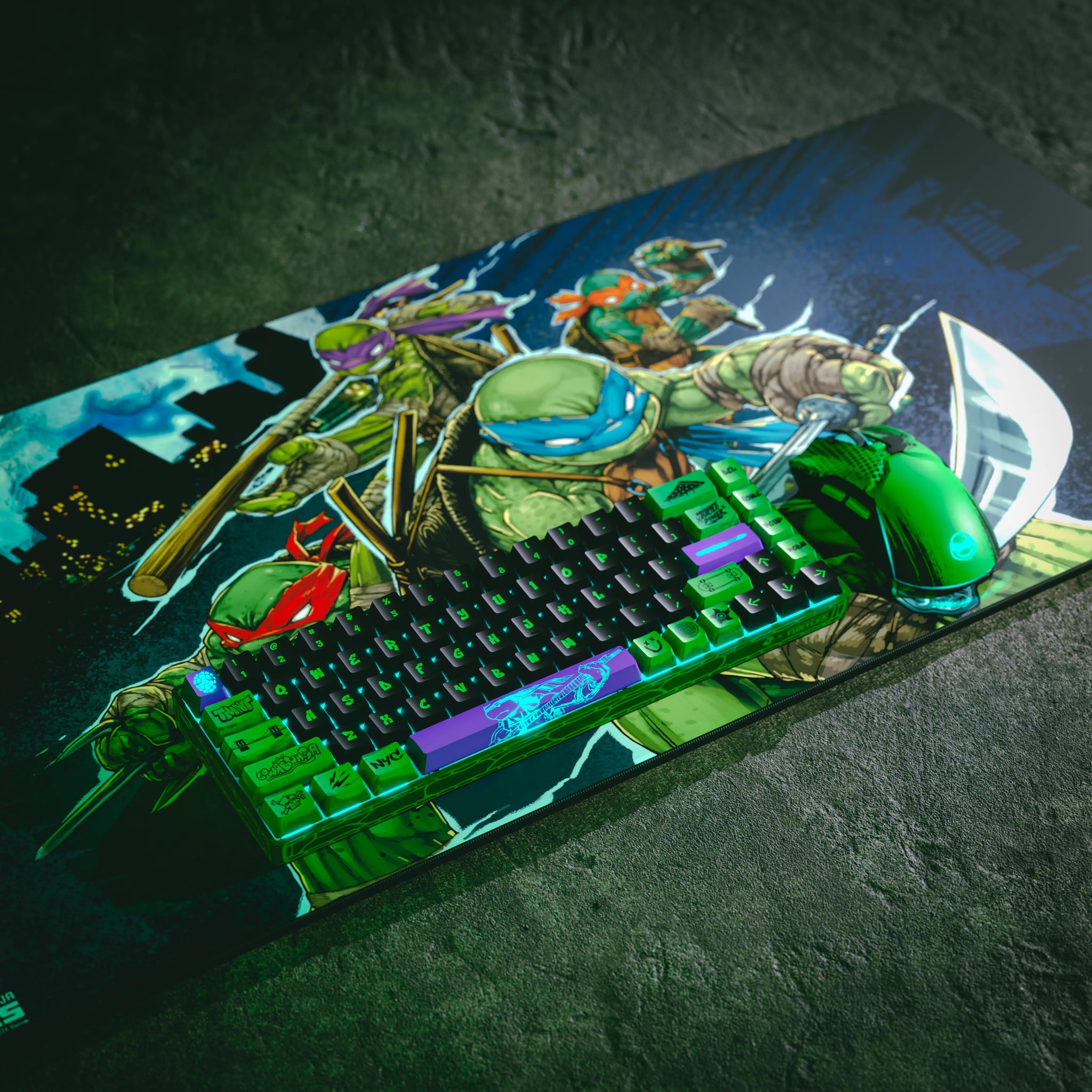 Teenage Mutant Ninja Turtles X Ghost Keyboards UK