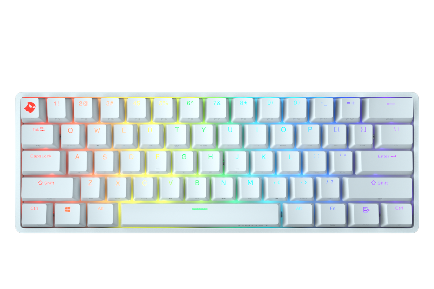 Ghost K1 Wireless Keyboard Bone White Ghost Uk