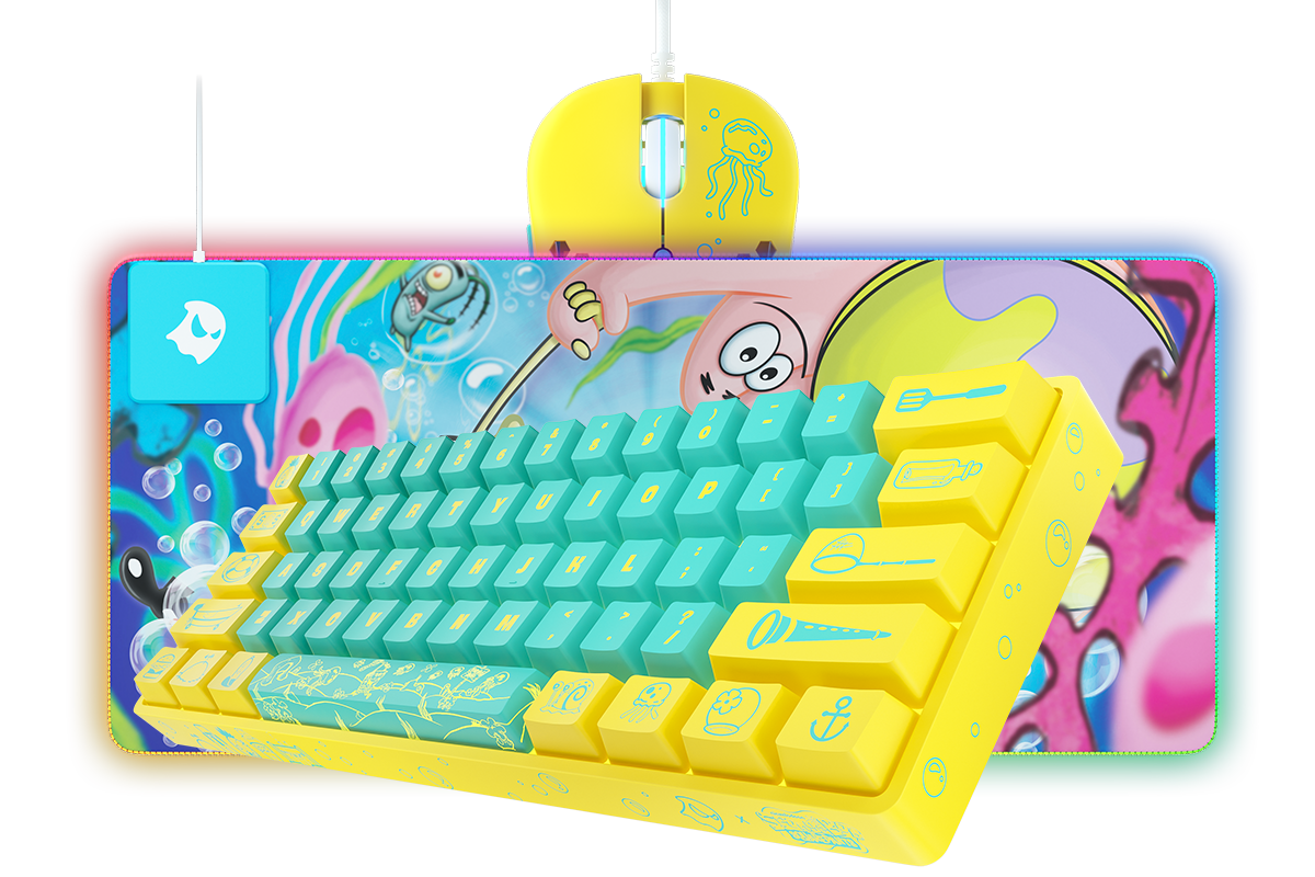 SpongeBob Limited Edition Combo Sets – Ghost Keyboards UK
